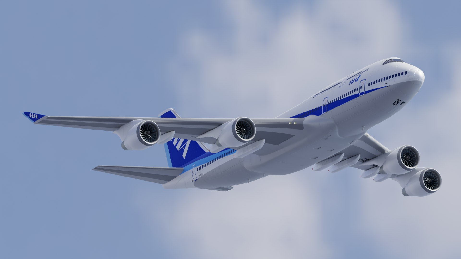 3D B747 Model - TurboSquid 2366741
