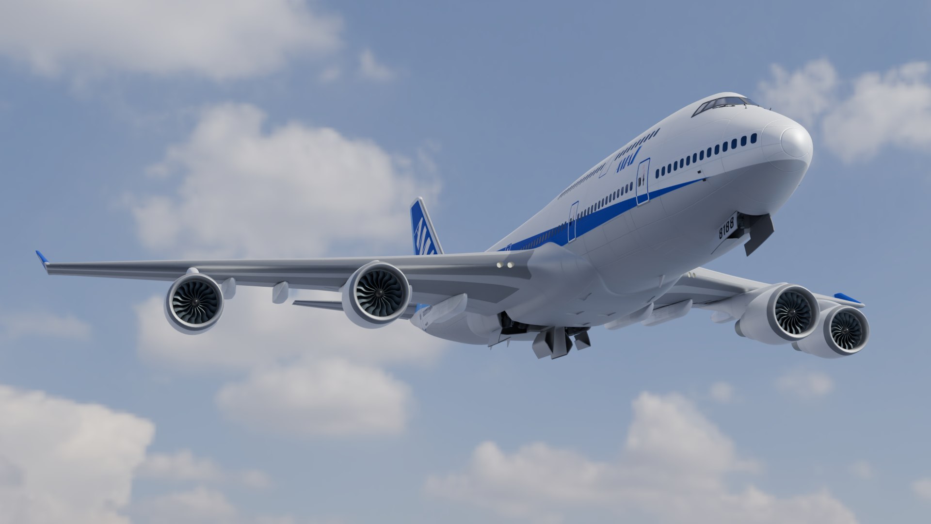 3D B747 Model - TurboSquid 2366741