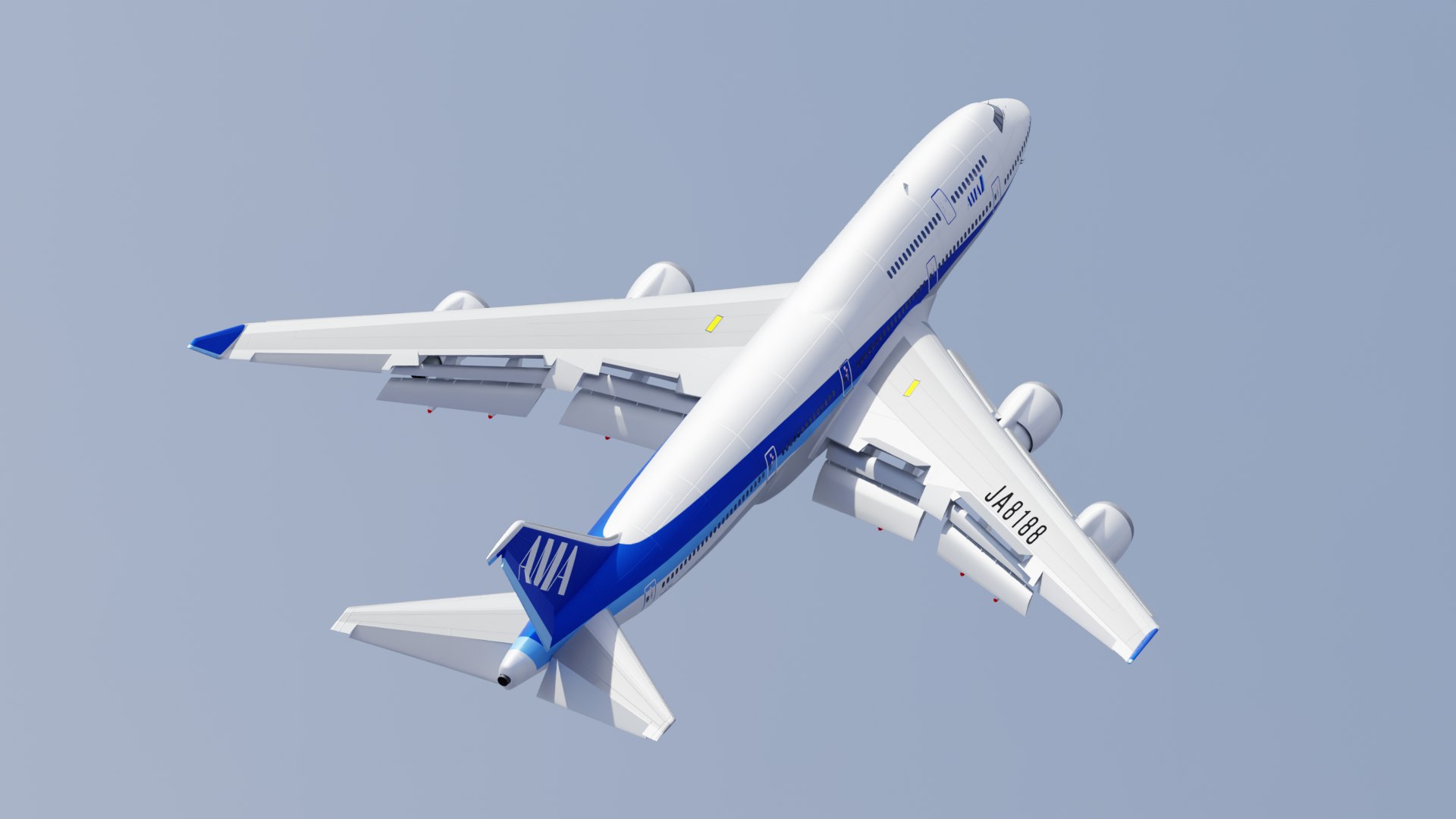 3D B747 Model - TurboSquid 2366741
