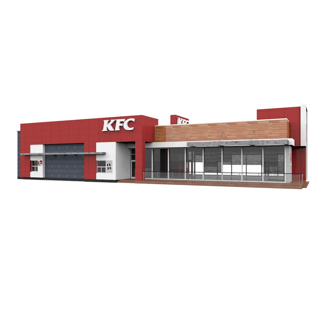 Kfc Fast Food 3D Model - TurboSquid 1159902