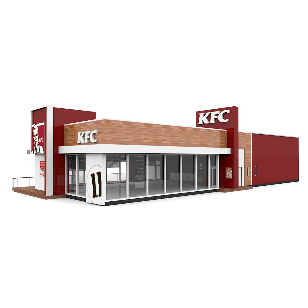 Kfc Fast Food 3D Model - TurboSquid 1159902