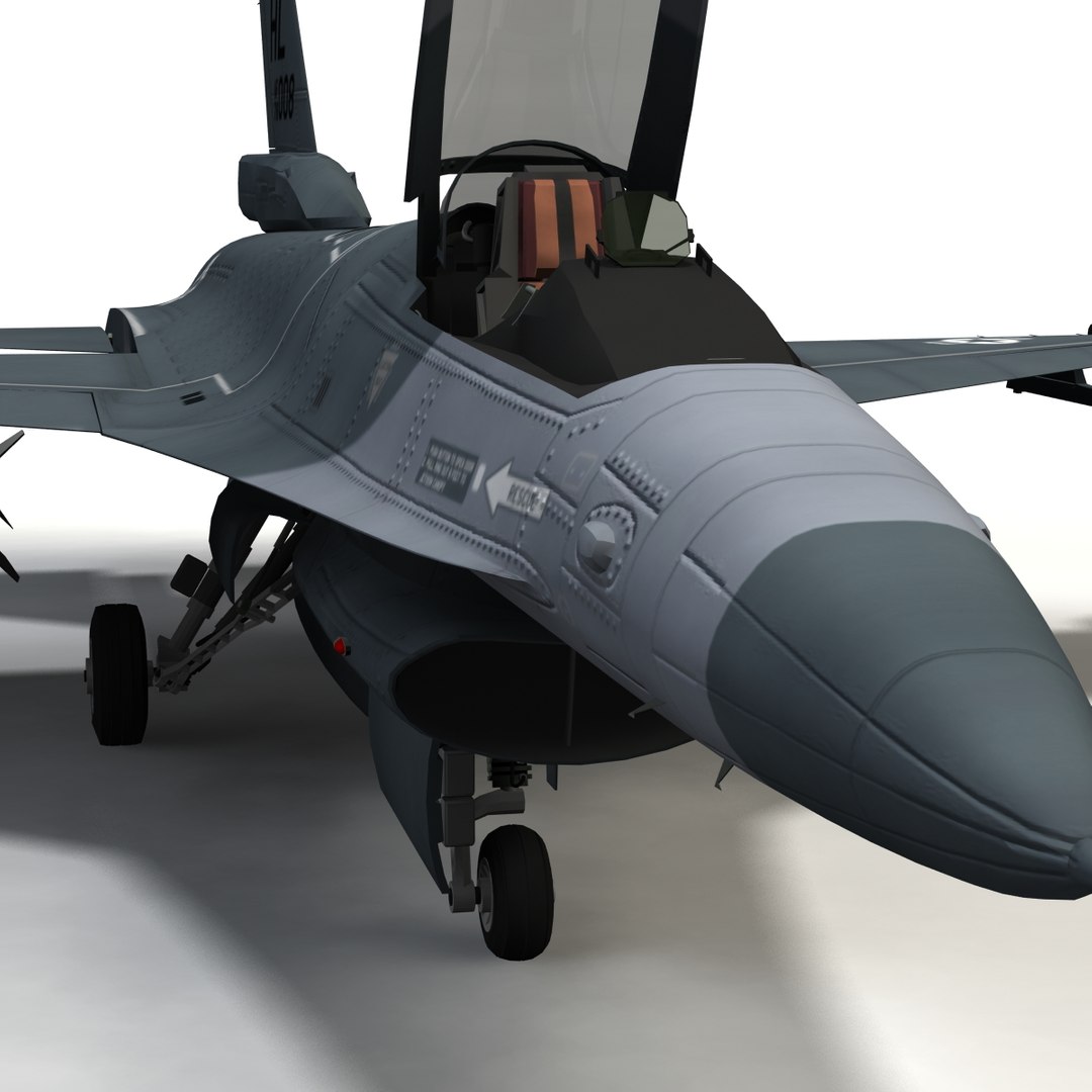 3d F 16 Fighting Falcon