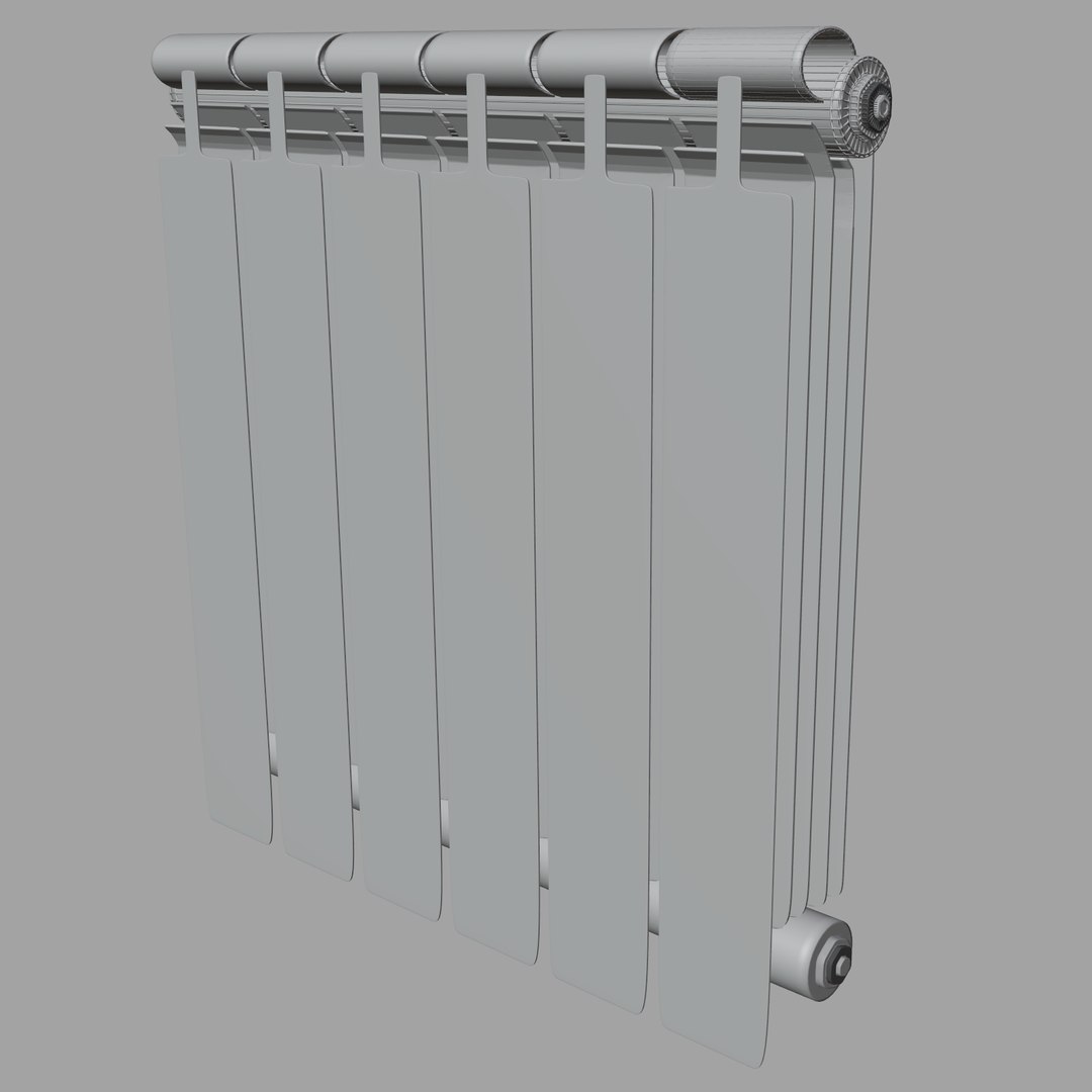 Heating radiator 3D model - TurboSquid 1561908