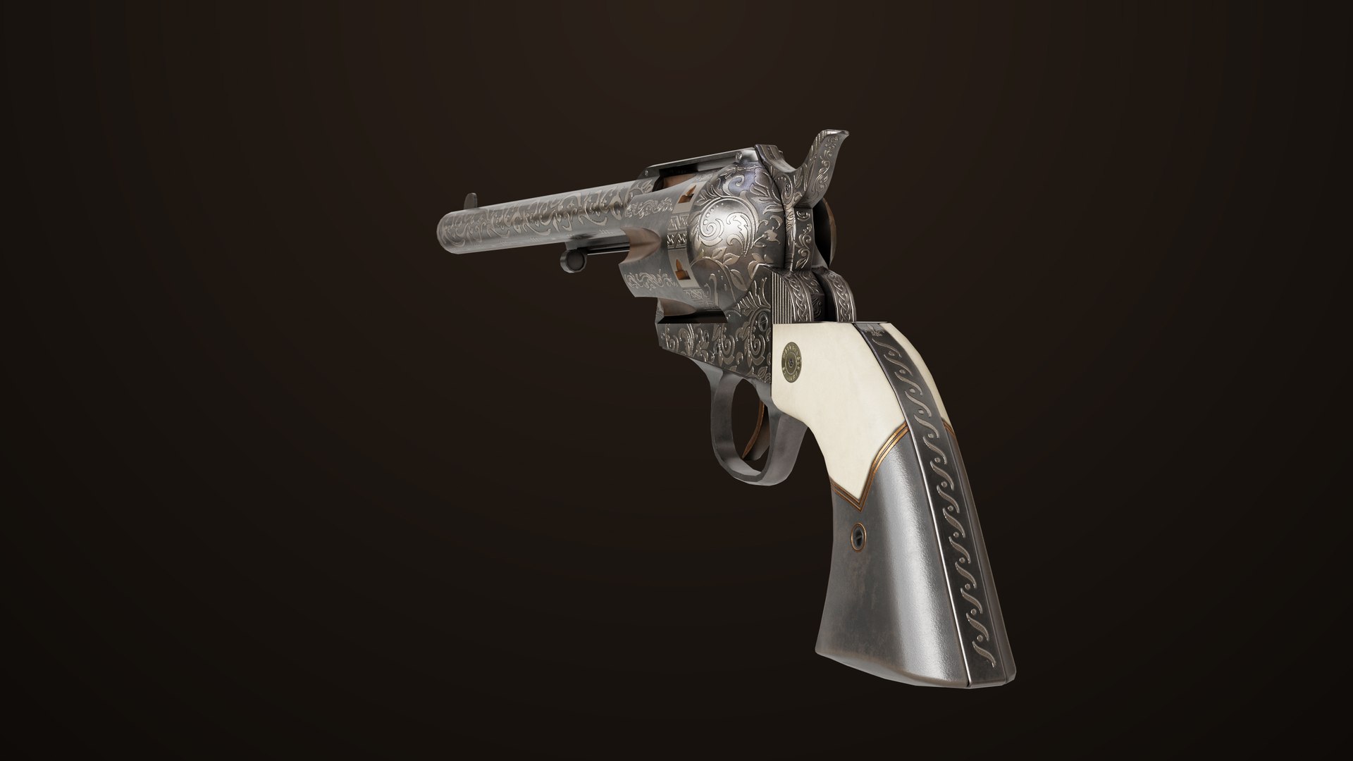 Aesthetic Revolver 03 Generic All PBR Unity UE Textures 3D - TurboSquid ...