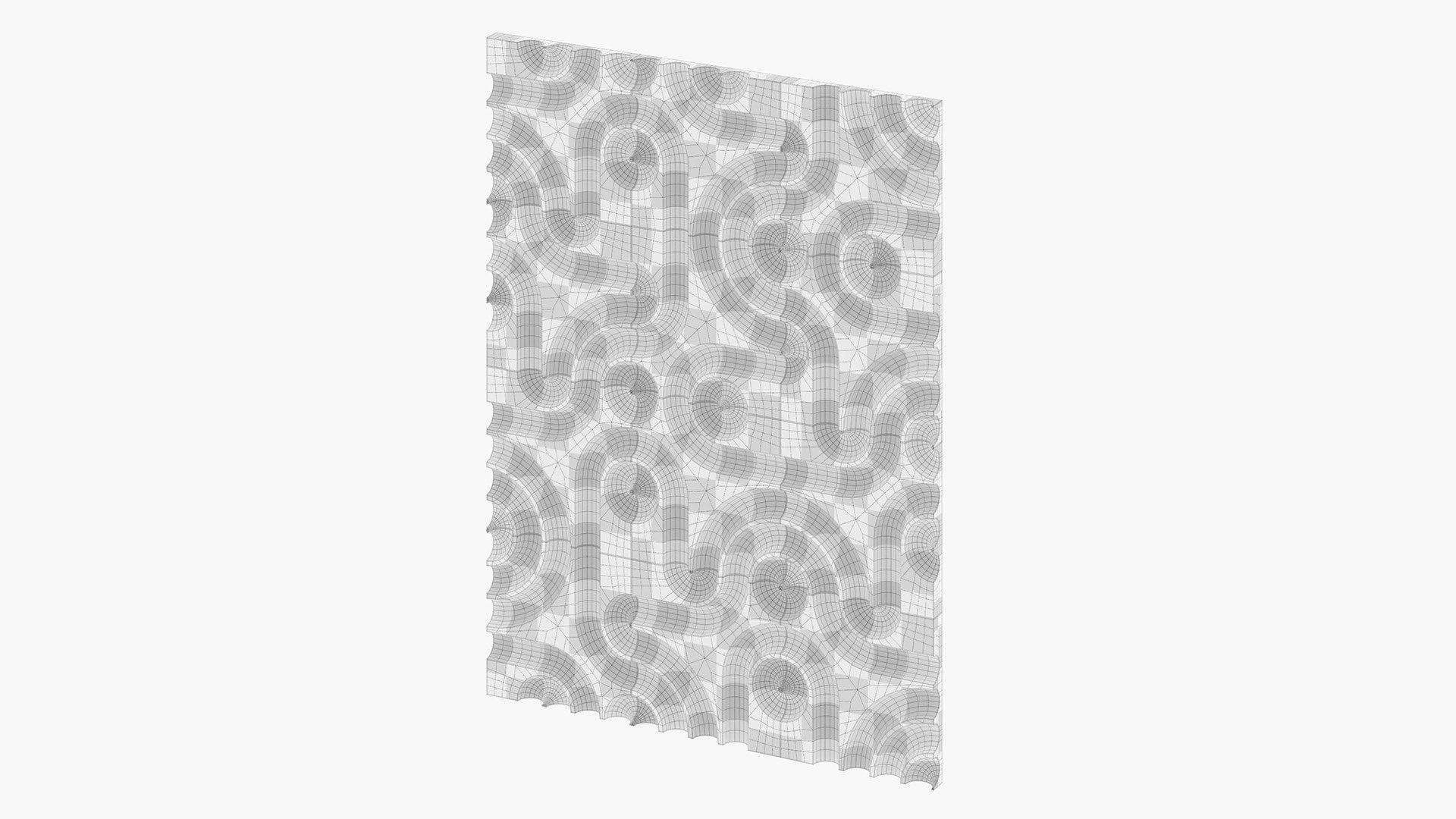 Panel 3d Lines Model - TurboSquid 2403075