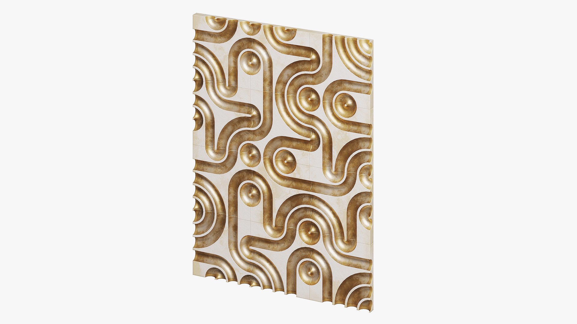 Panel 3d Lines Model - TurboSquid 2403075