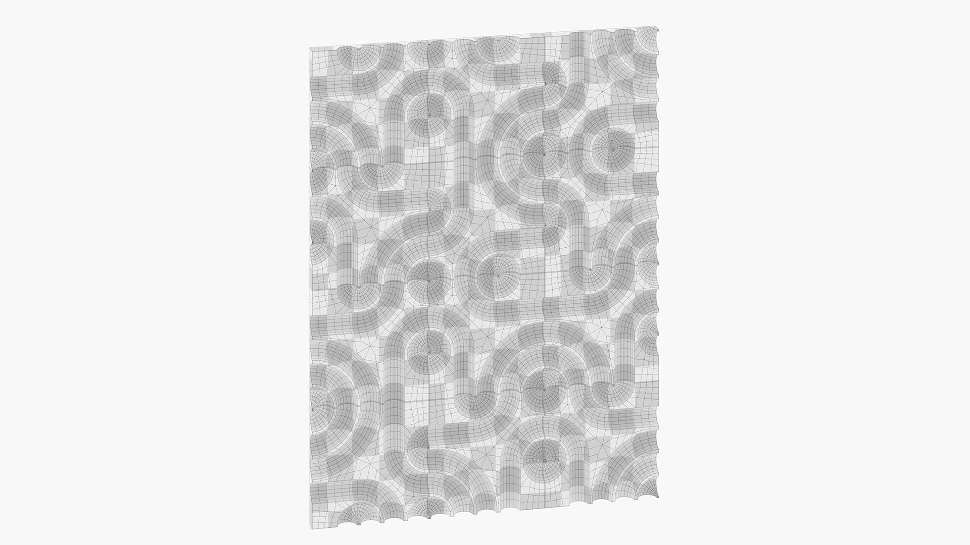 Panel 3d Lines Model - TurboSquid 2403075