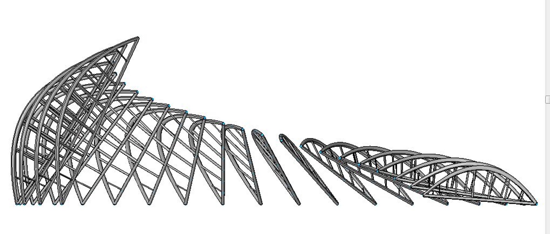 Adaptive Arch Ribs 3d Model