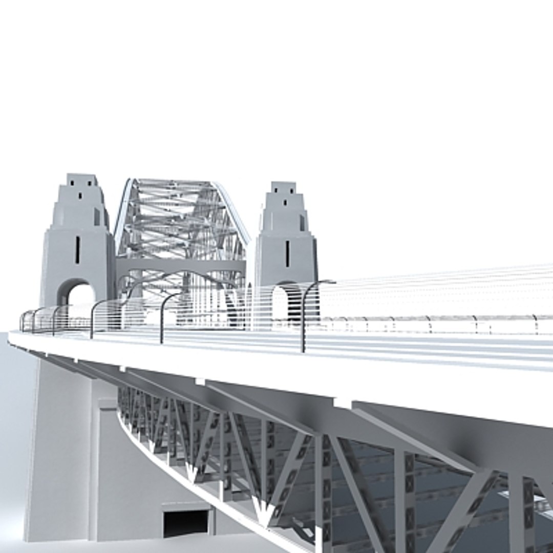 Harbour Bridge 3d Model