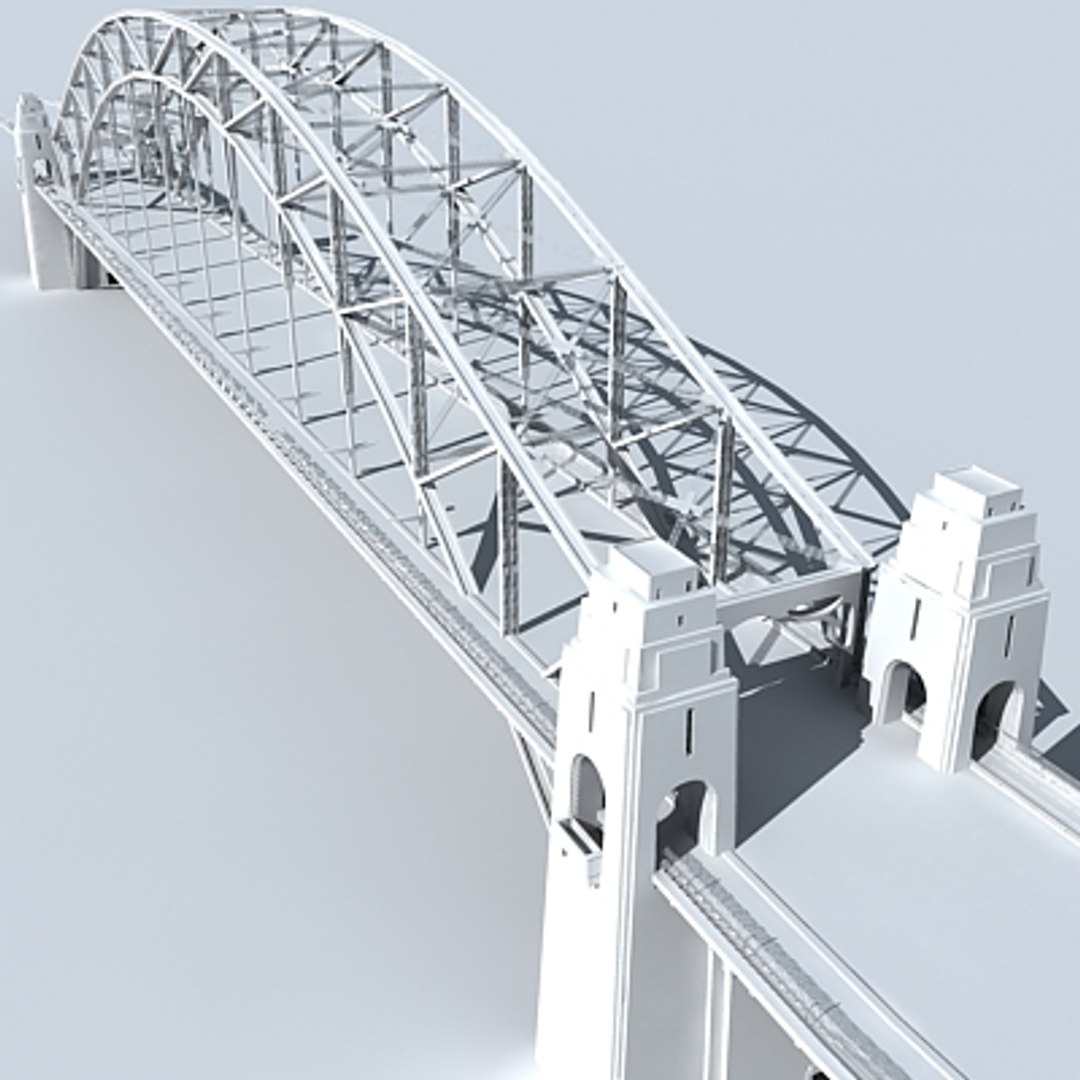 Harbour Bridge 3d Model