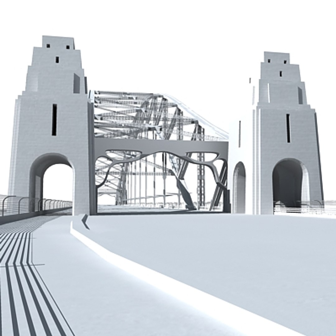 Harbour Bridge 3d Model