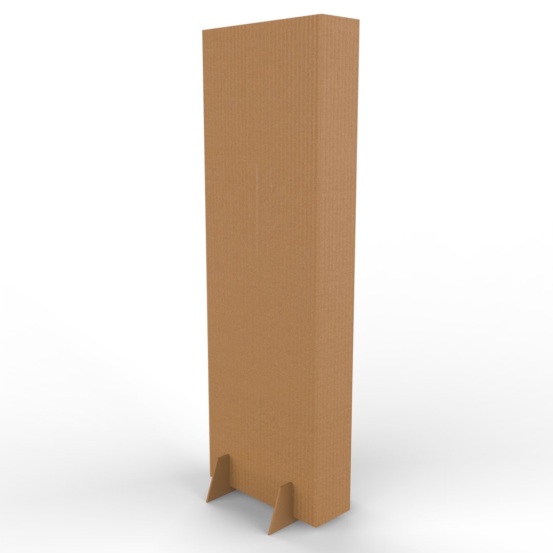 Point Of Sale Cardboard Display Stand 3D Model - TurboSquid 2315349