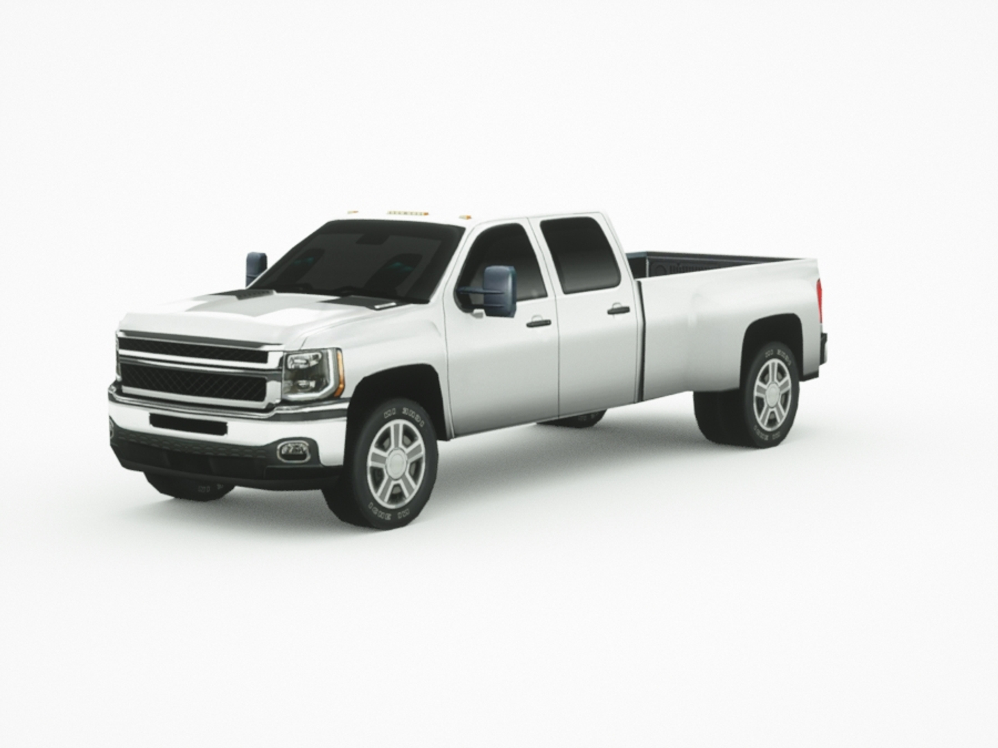 Generic Pickup V5 3D Model - TurboSquid 1349611