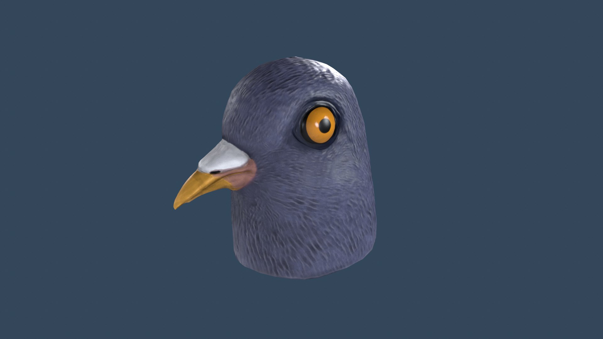 3D Pigeon Mask Low-poly Model - TurboSquid 1851235