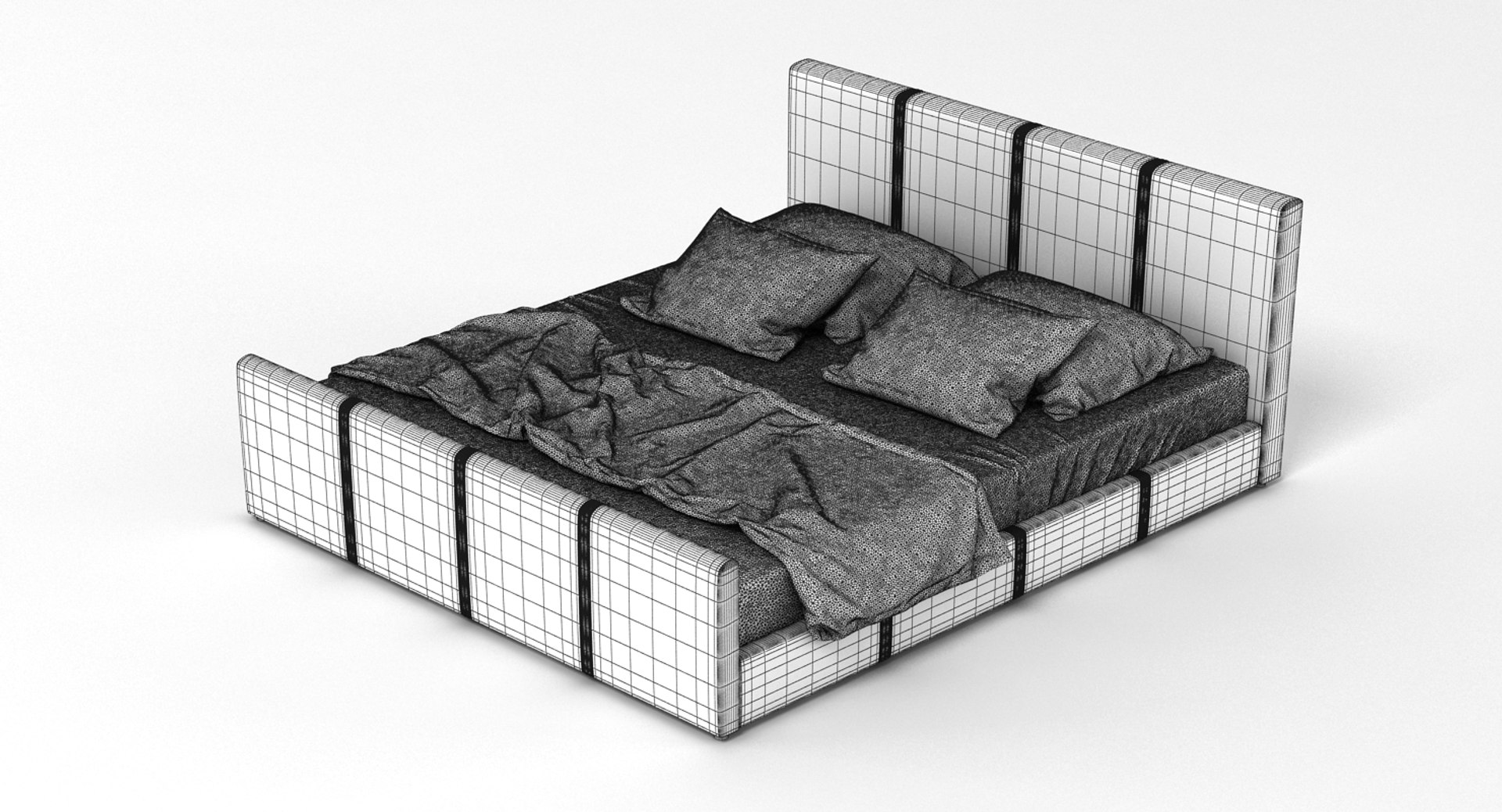 3d Bed Realistic