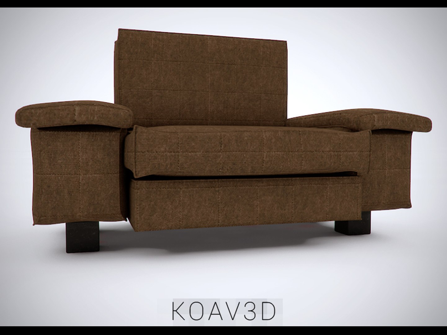 Couch Sofa 3d Obj