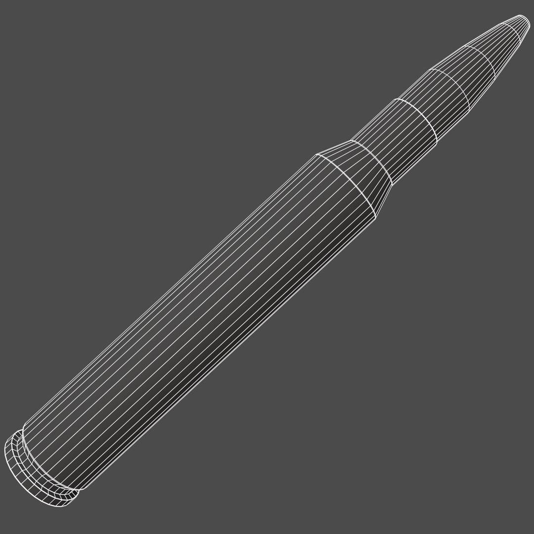 3d cartridge 7x64 model