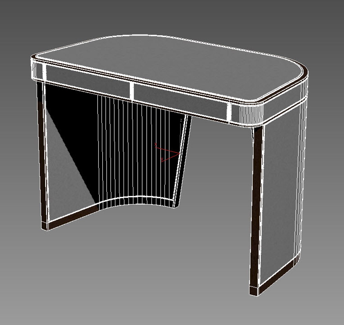 3d max flexform - amos table