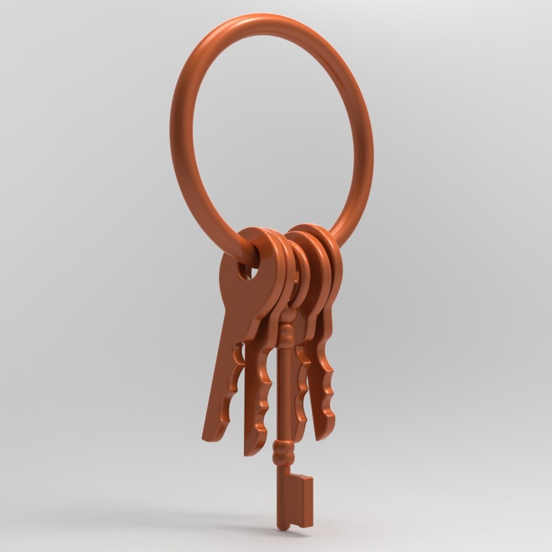 3d model key