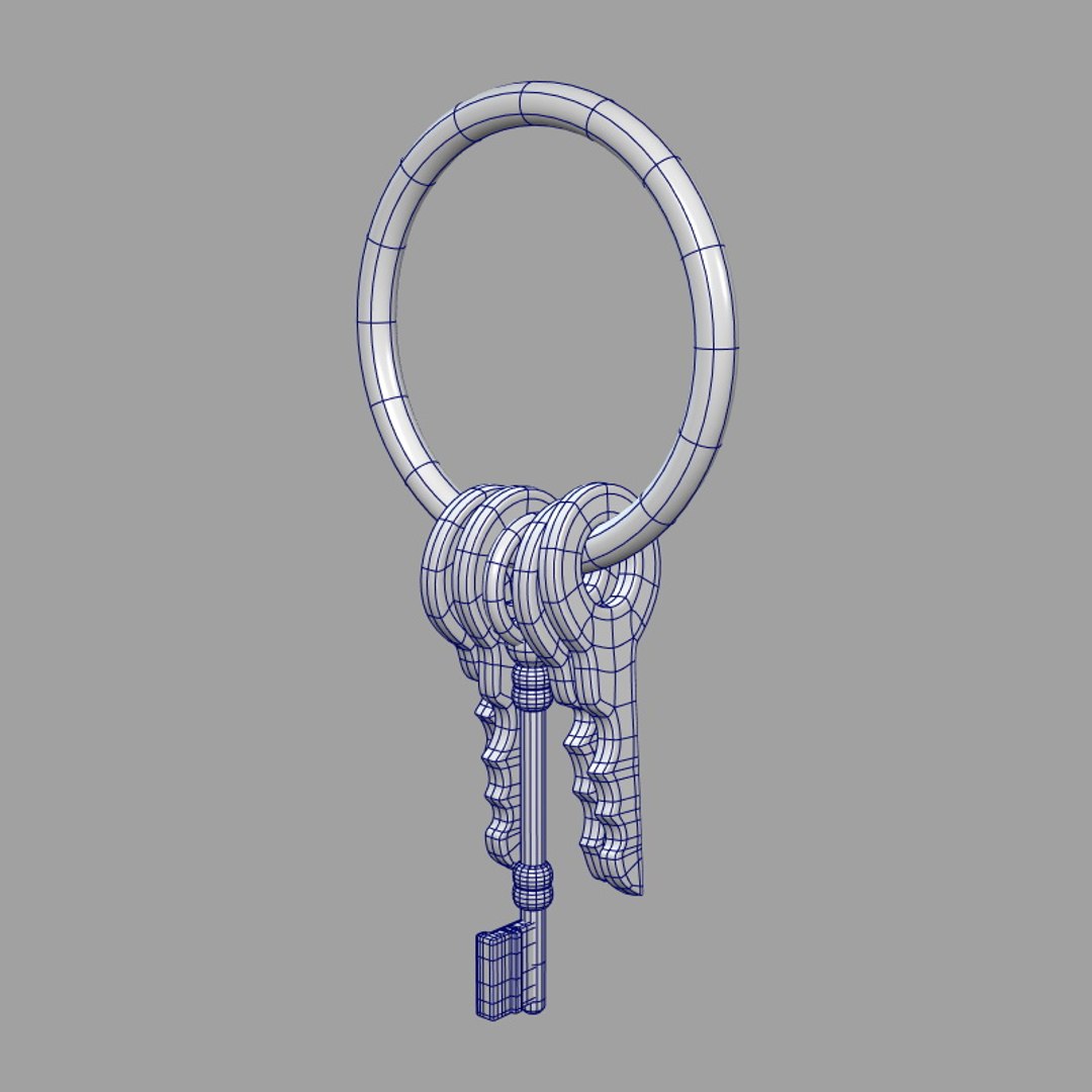 3d model key