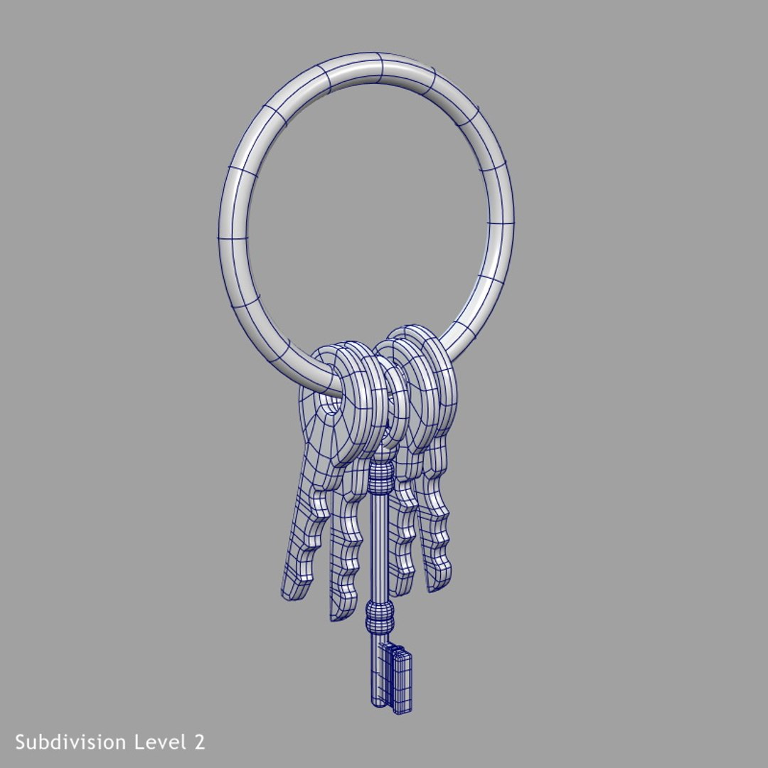 3d model key