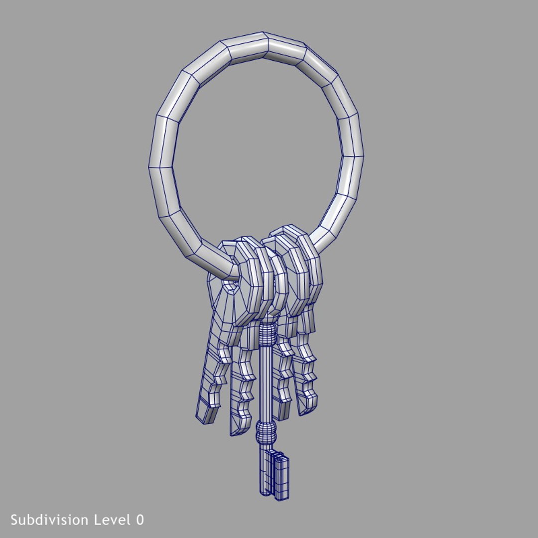 3d model key