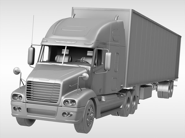 modelo 3d Freightliner Century (1996 - 2007) - TurboSquid 654169