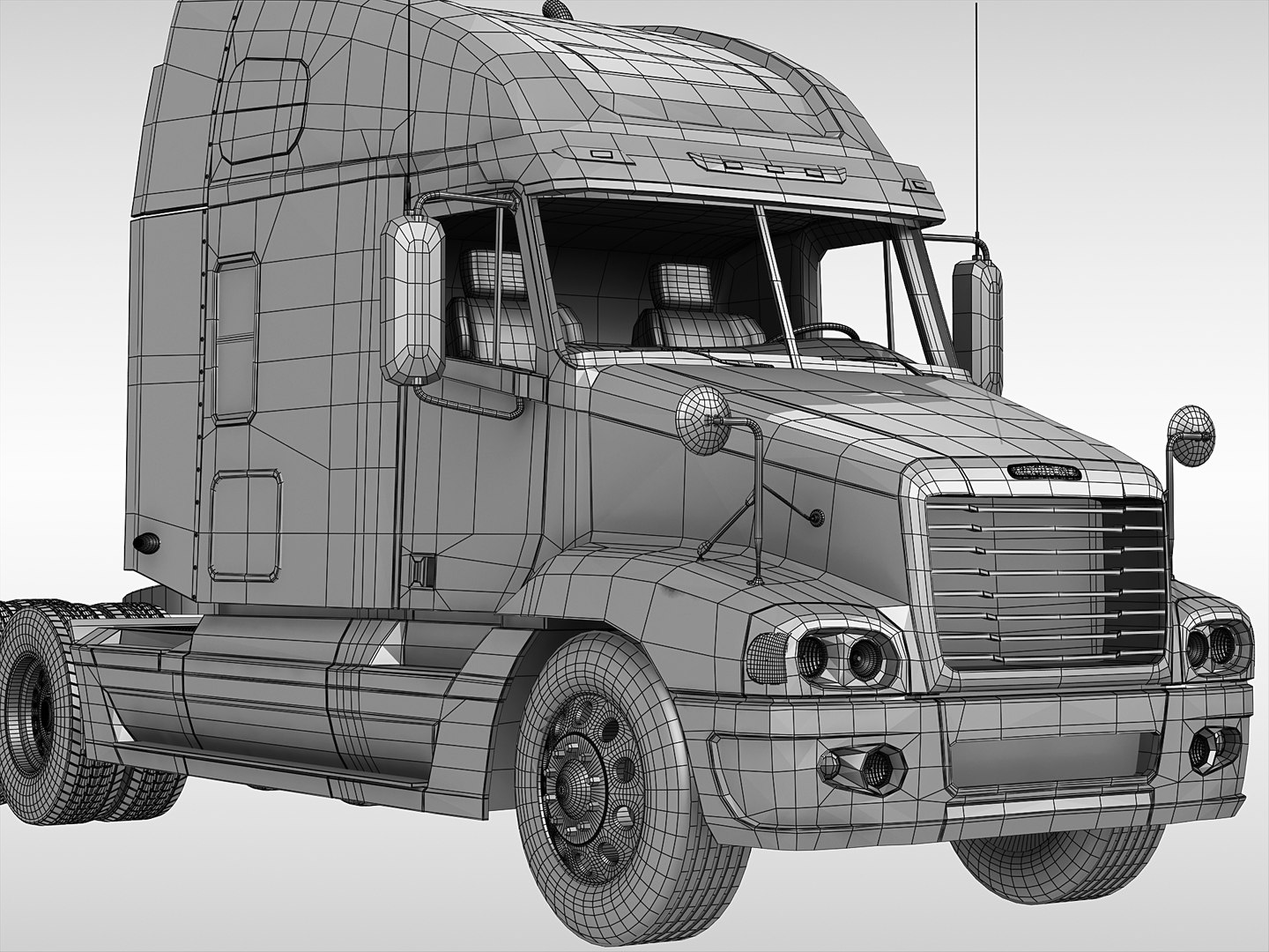 Freightliner Classic Xl Drawing