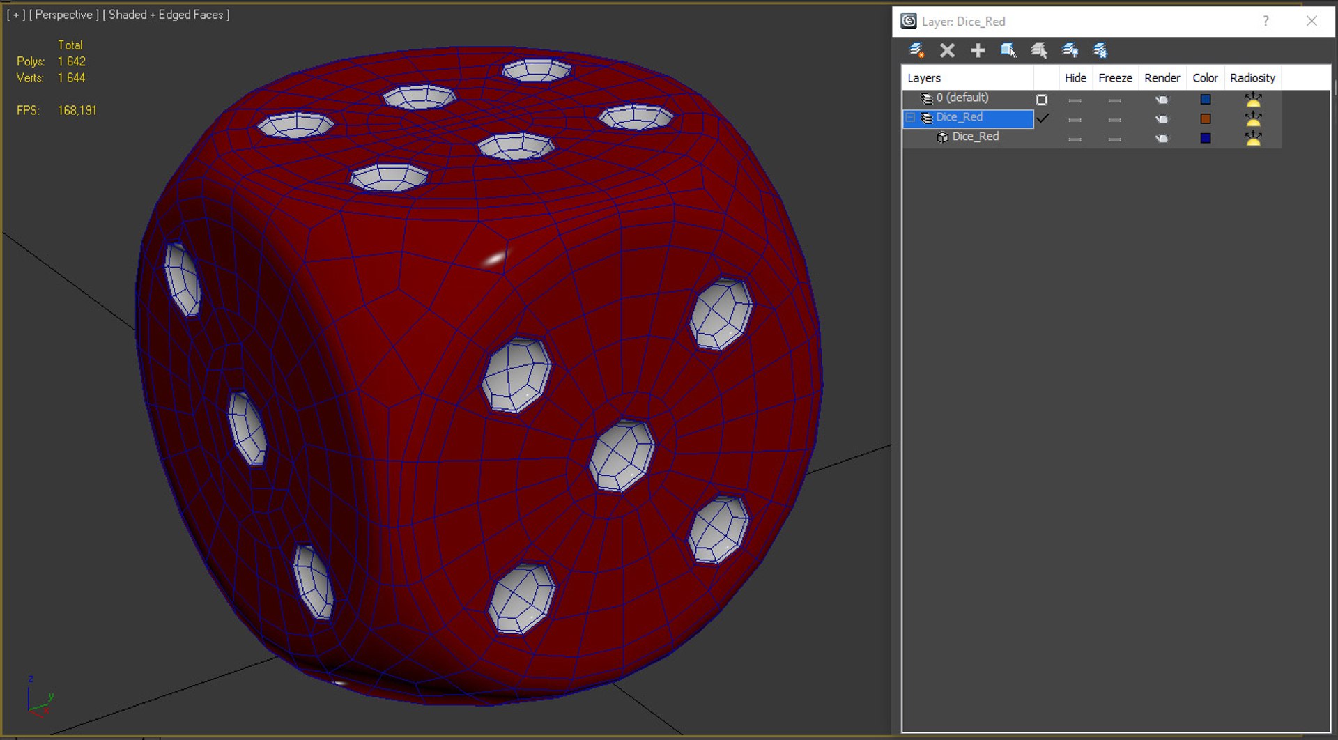 3D Dice Red Transparent Model - TurboSquid 1244471