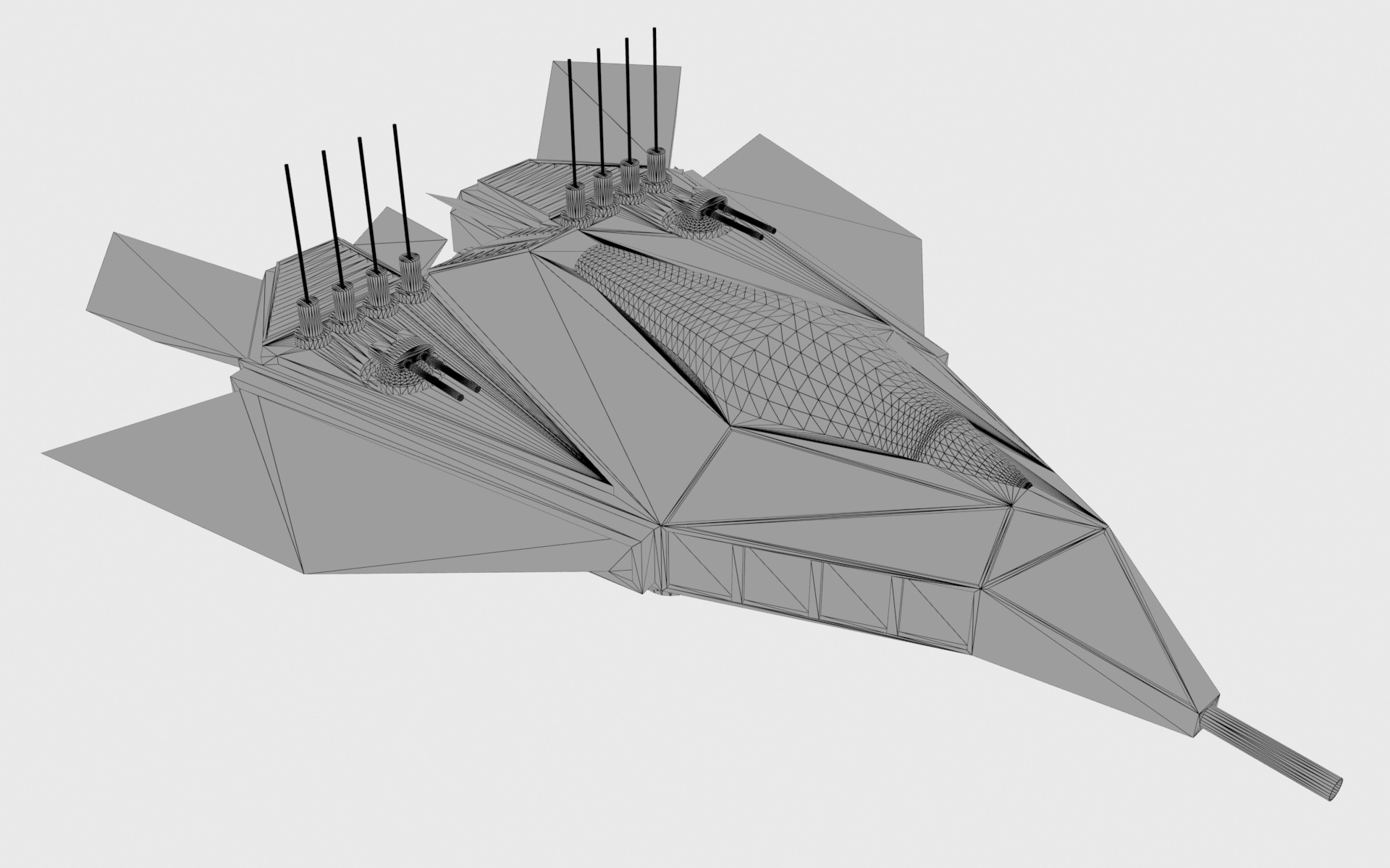 Spaceship Gold Collection 3D model - TurboSquid 1823640