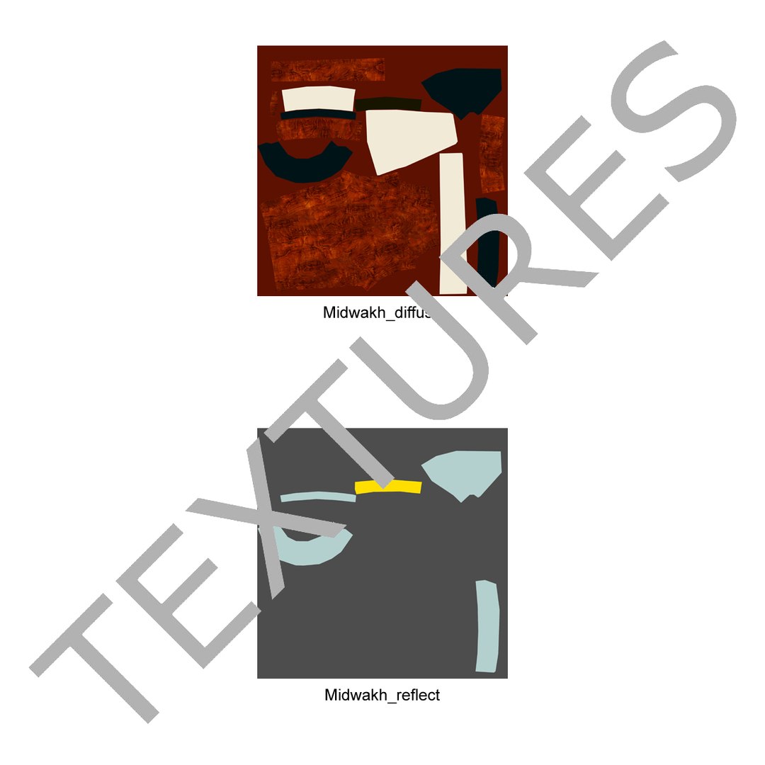 3d Model Midwakh Tobacco Pipe