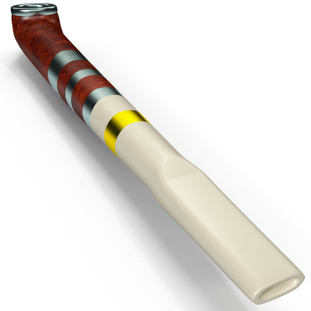 3d model midwakh tobacco pipe