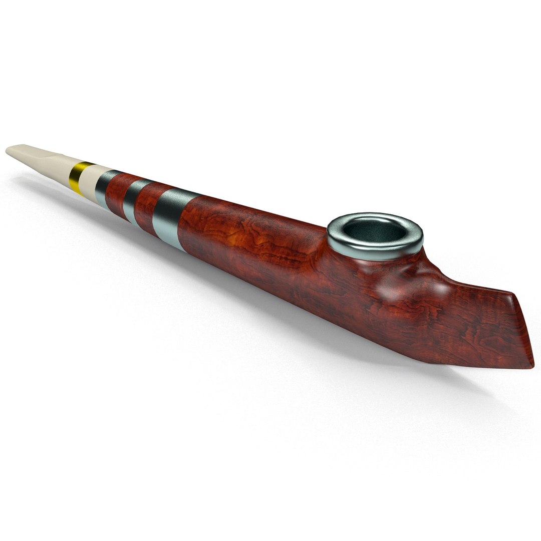 3d Model Midwakh Tobacco Pipe