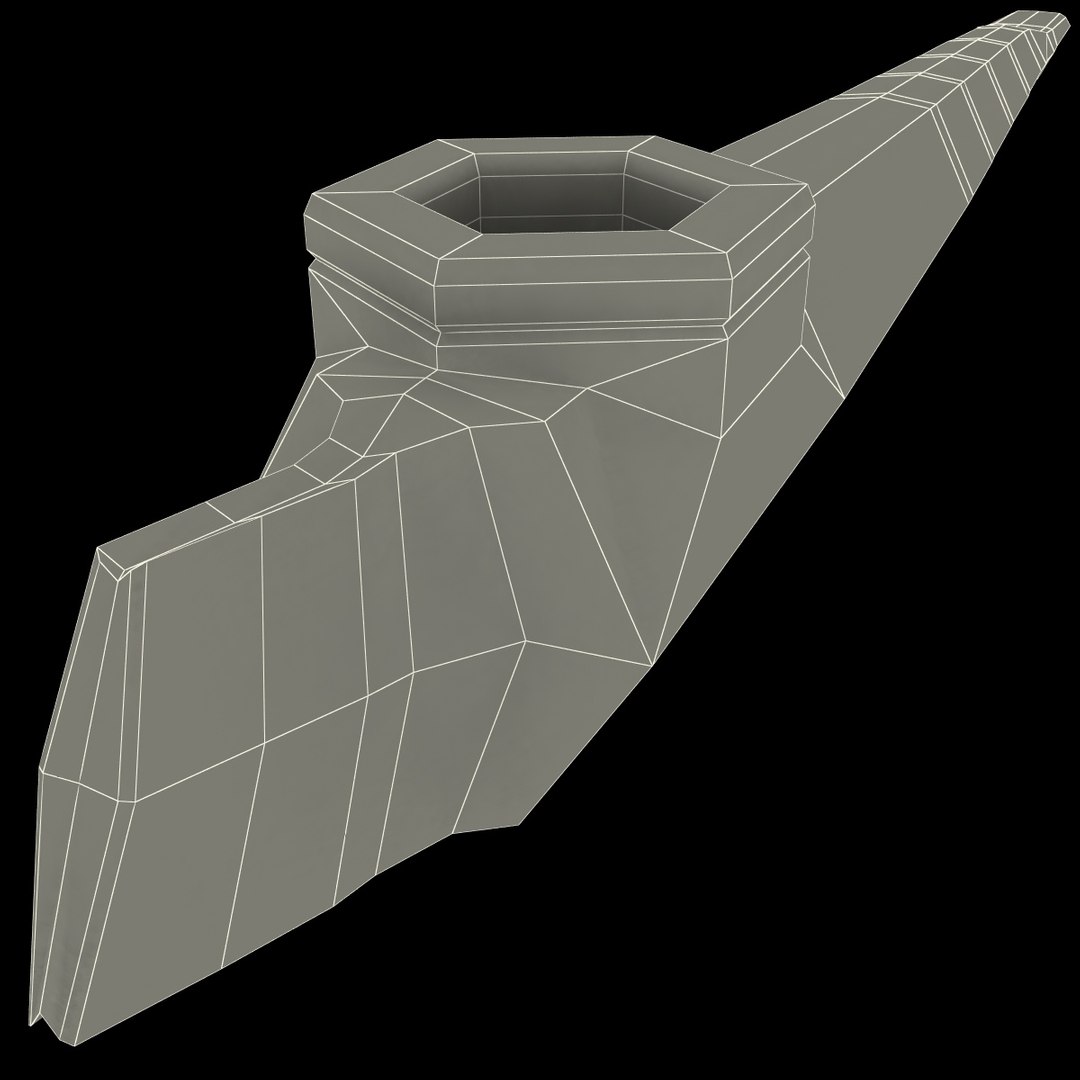 3d Model Midwakh Tobacco Pipe