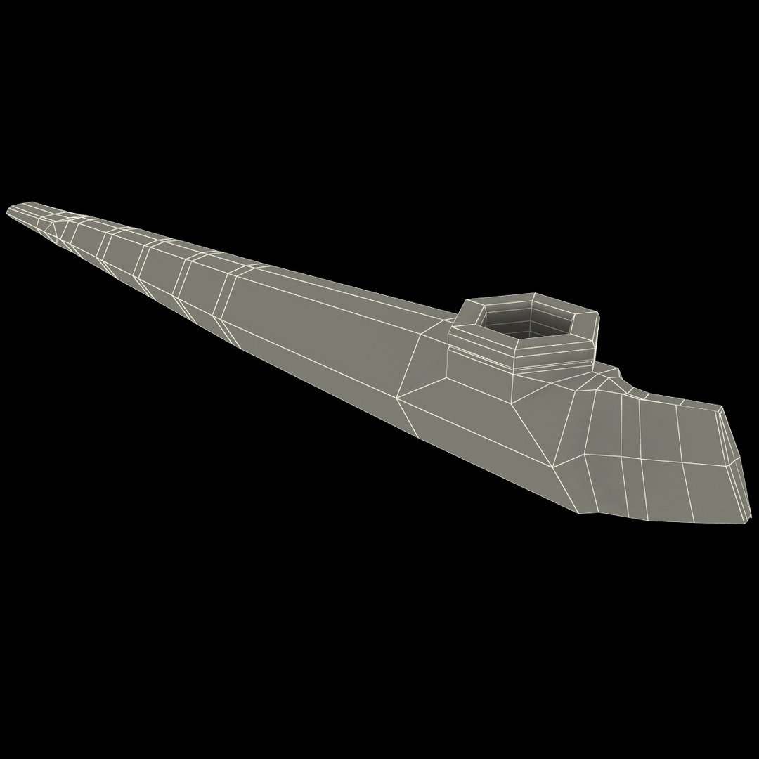 3d Model Midwakh Tobacco Pipe