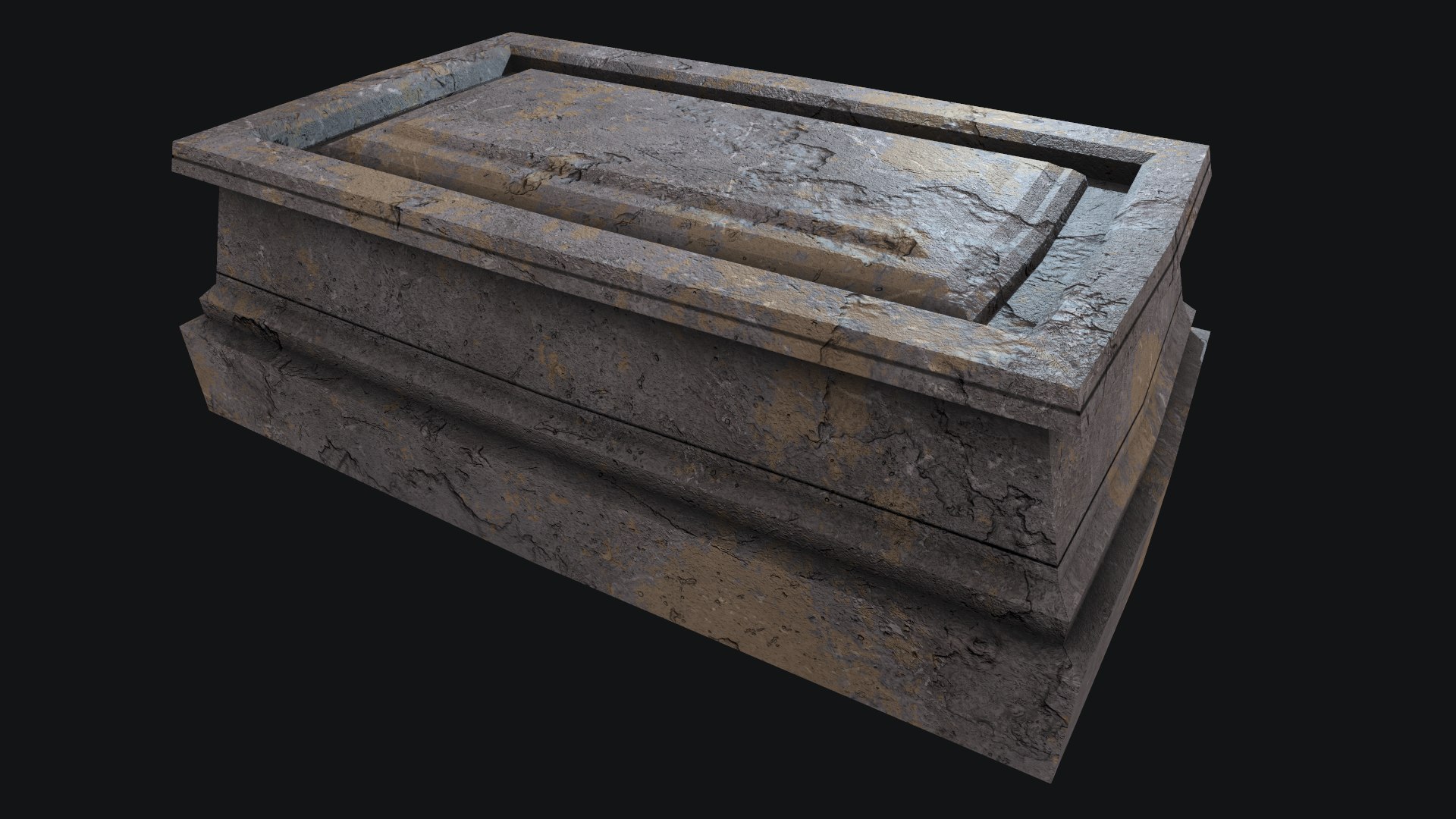 3D Tomb PBR - TurboSquid 2024103