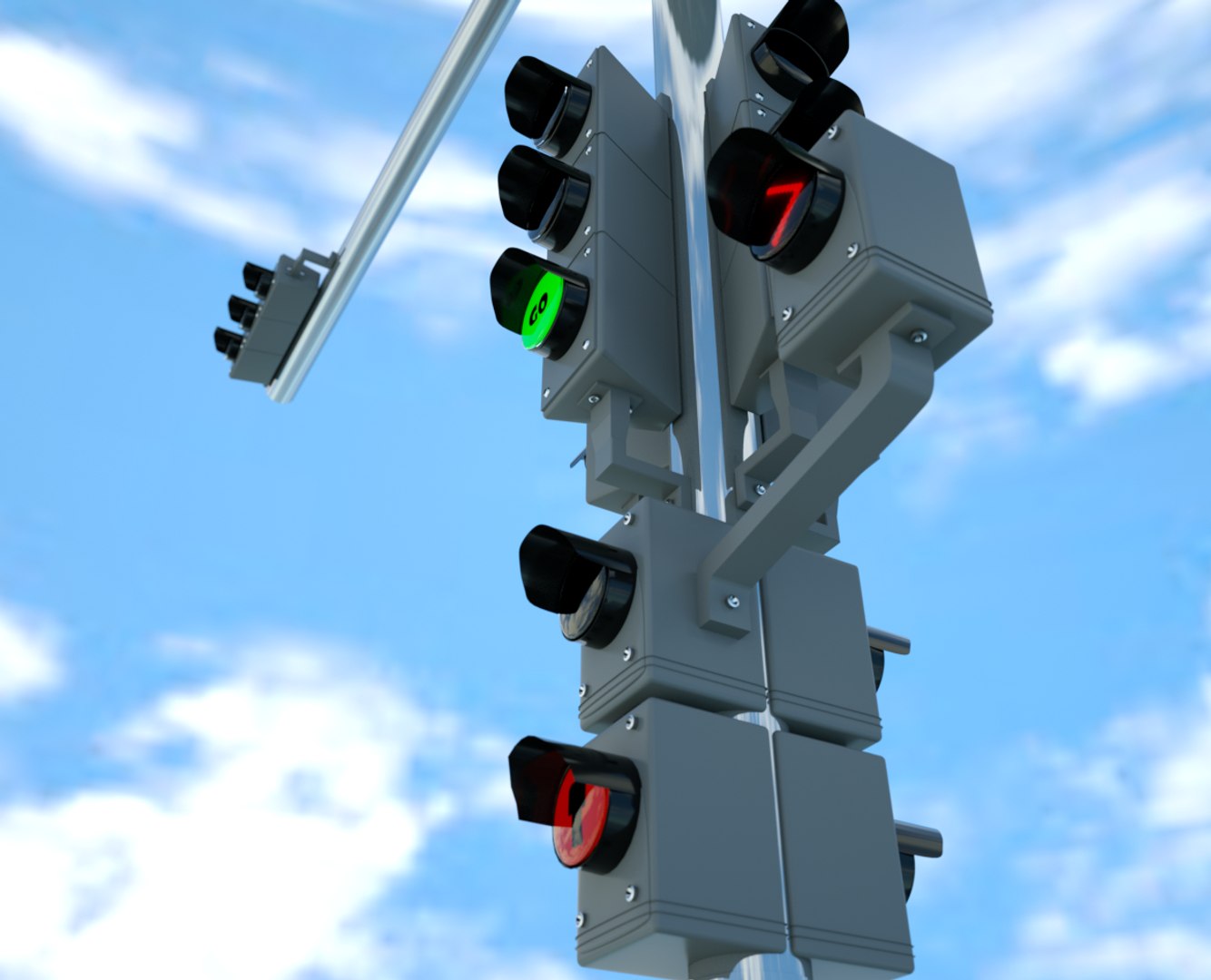 Traffic 3D model - TurboSquid 1659639