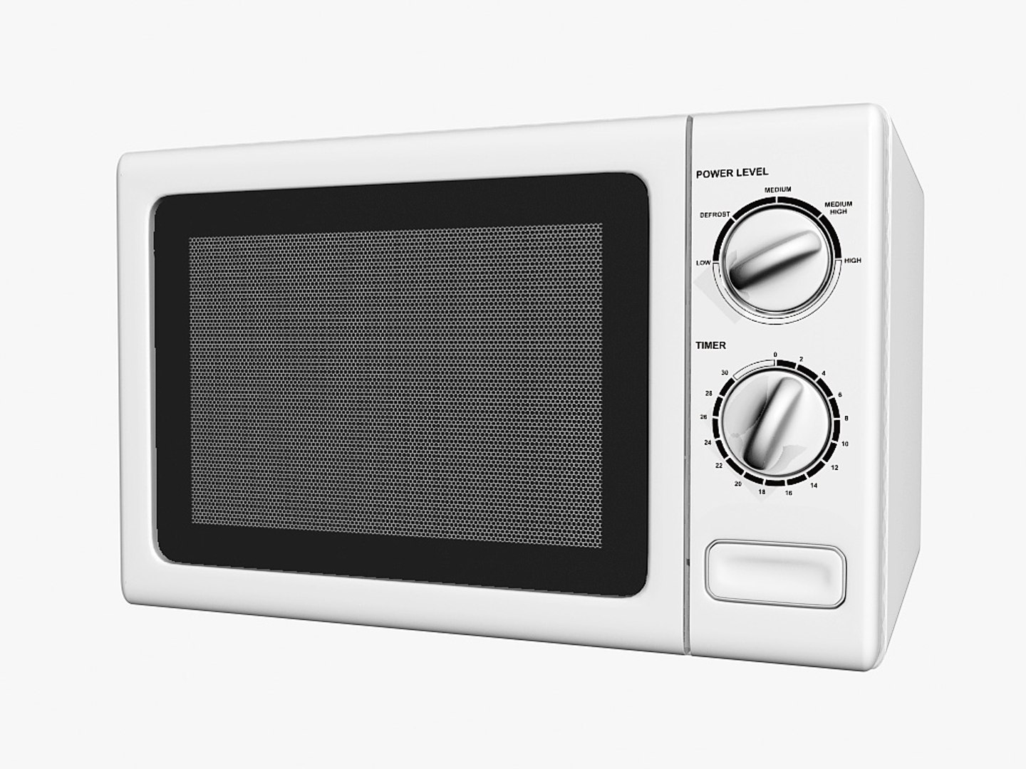 microwave 3d model