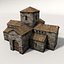 3d Ready Medieval Church Model