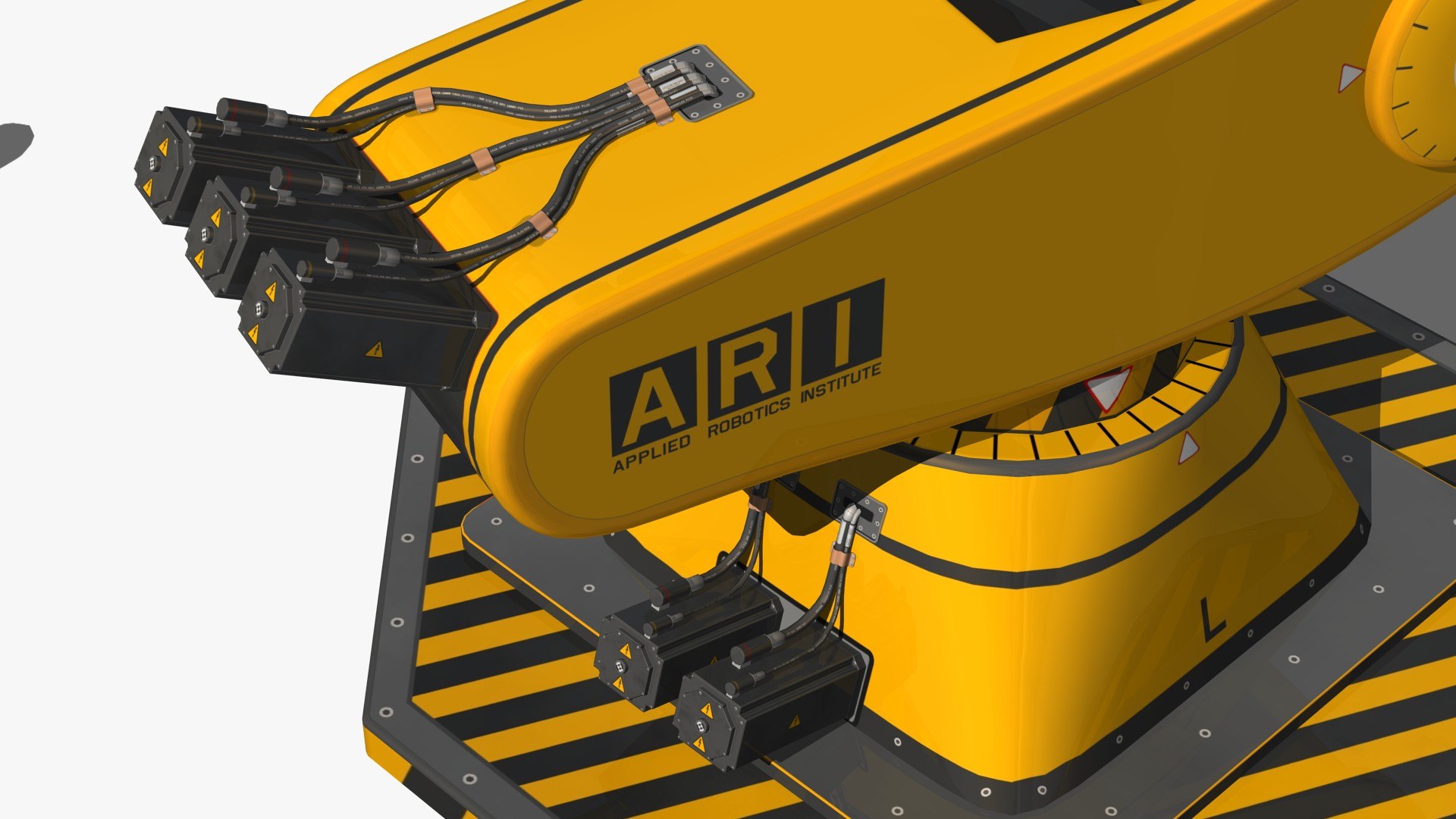 Robotic Arm 6-Axis Model - TurboSquid 2202741
