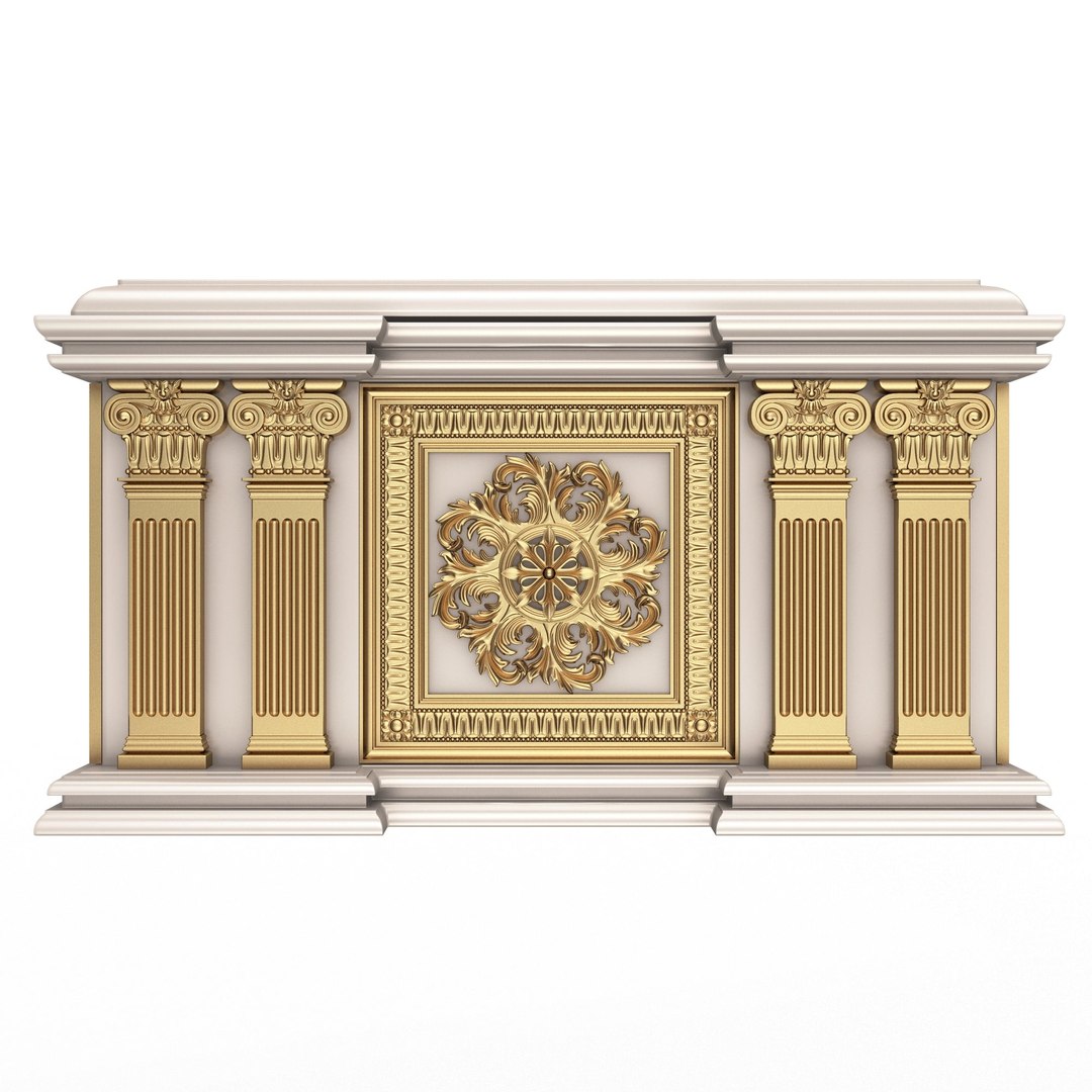 Chest 03 White 3D Model - TurboSquid 2242559