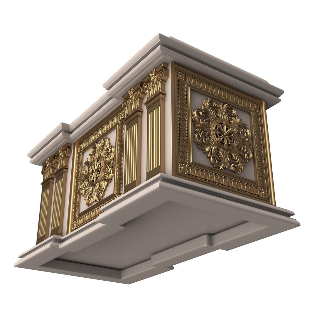 Chest 03 White 3D Model - TurboSquid 2242559