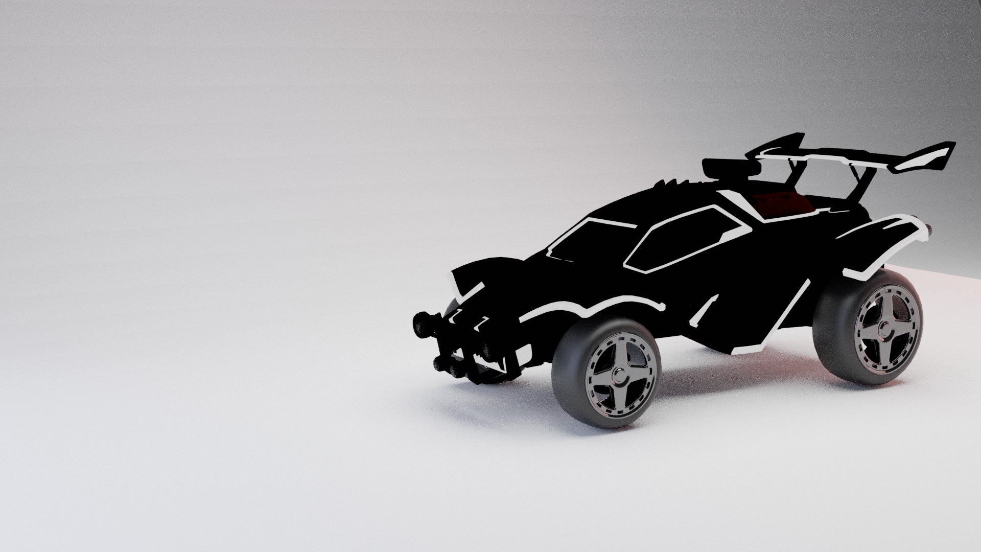 3D Gaming Car Model Black - TurboSquid 1906613