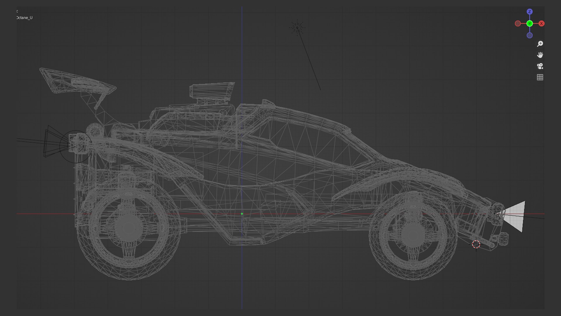 3D Gaming Car Model Black - TurboSquid 1906613