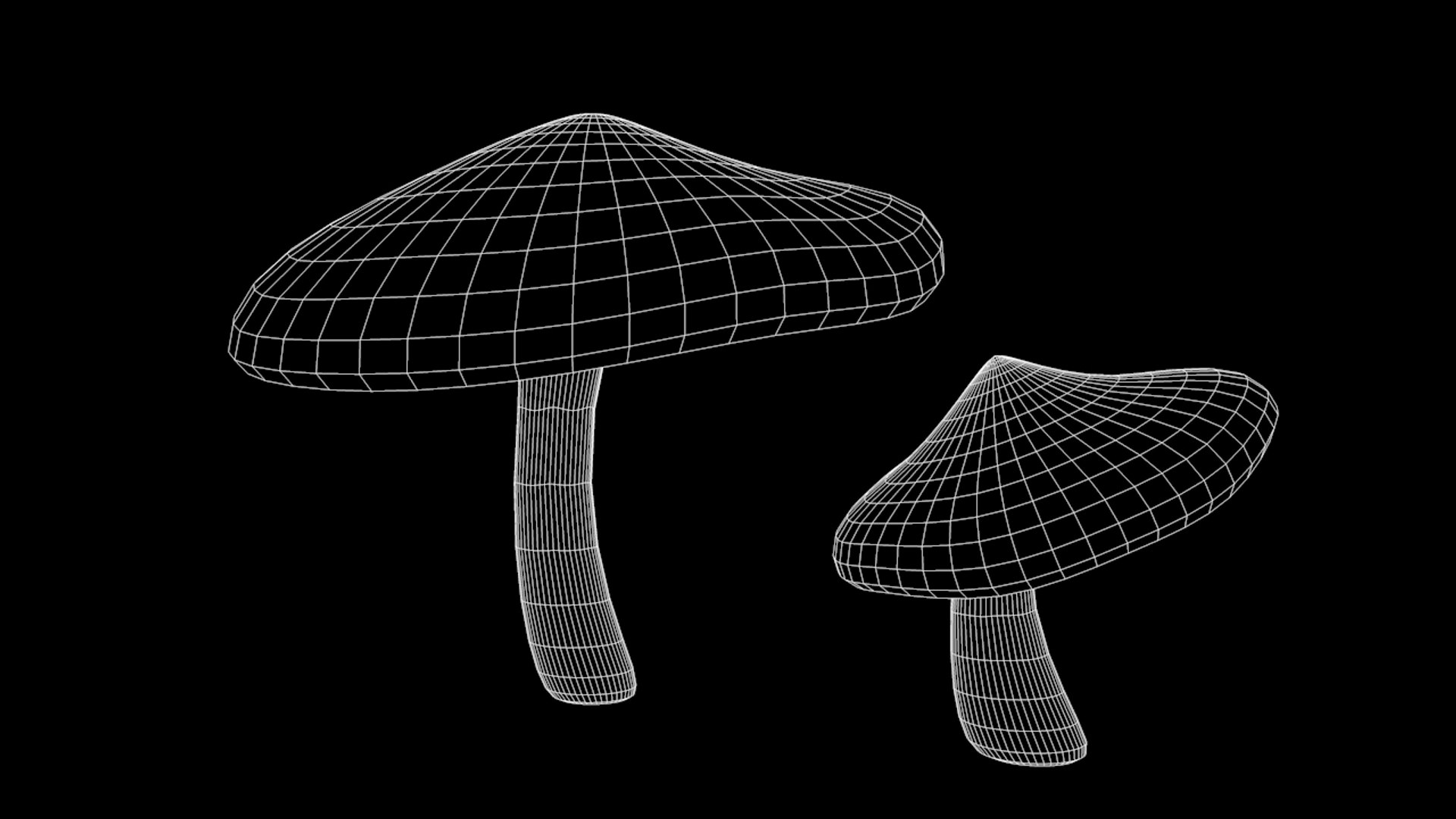 Mushroom Fungus Nature 3D Model - TurboSquid 1679935