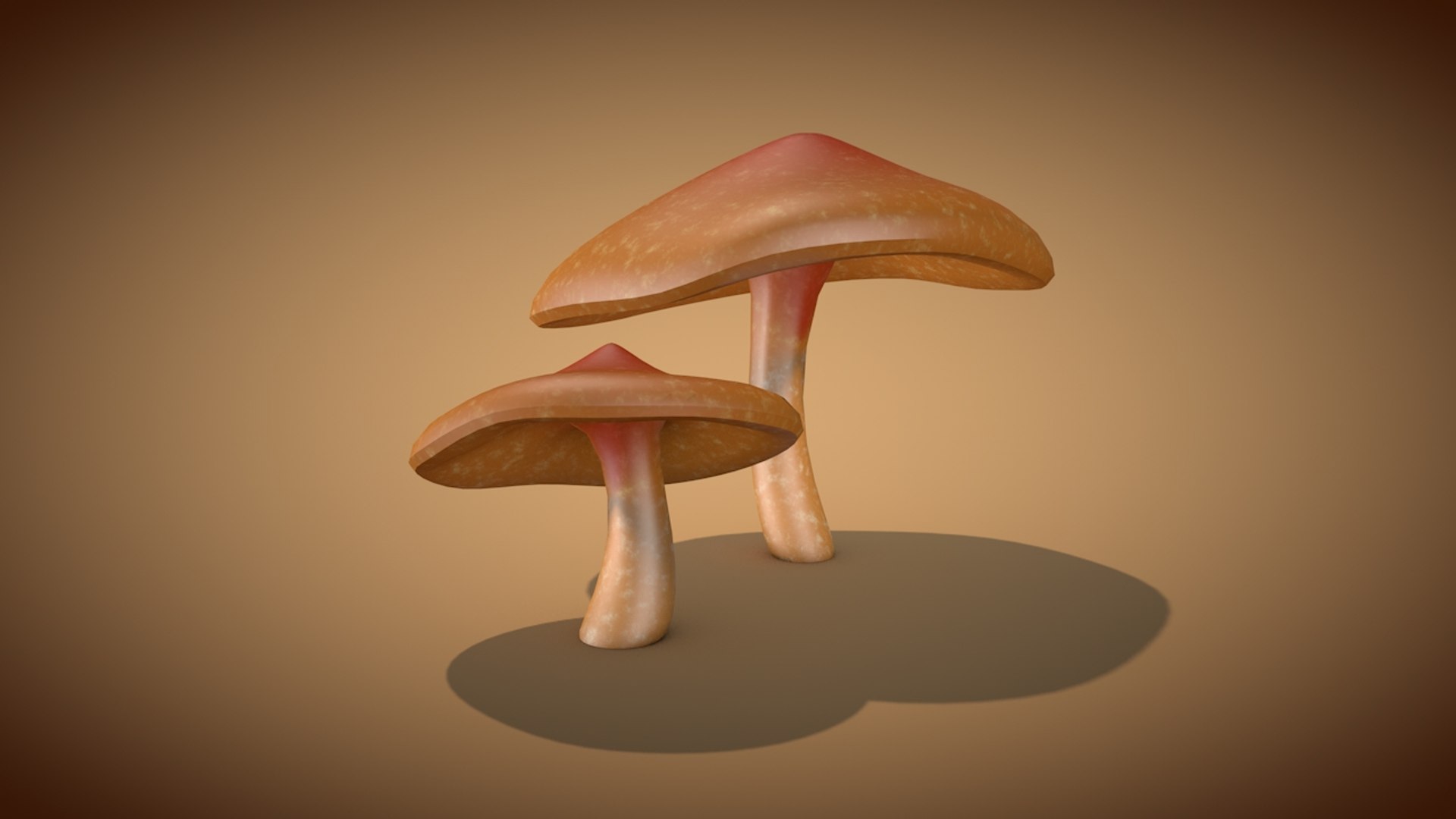 Mushroom Fungus Nature 3D Model - TurboSquid 1679935