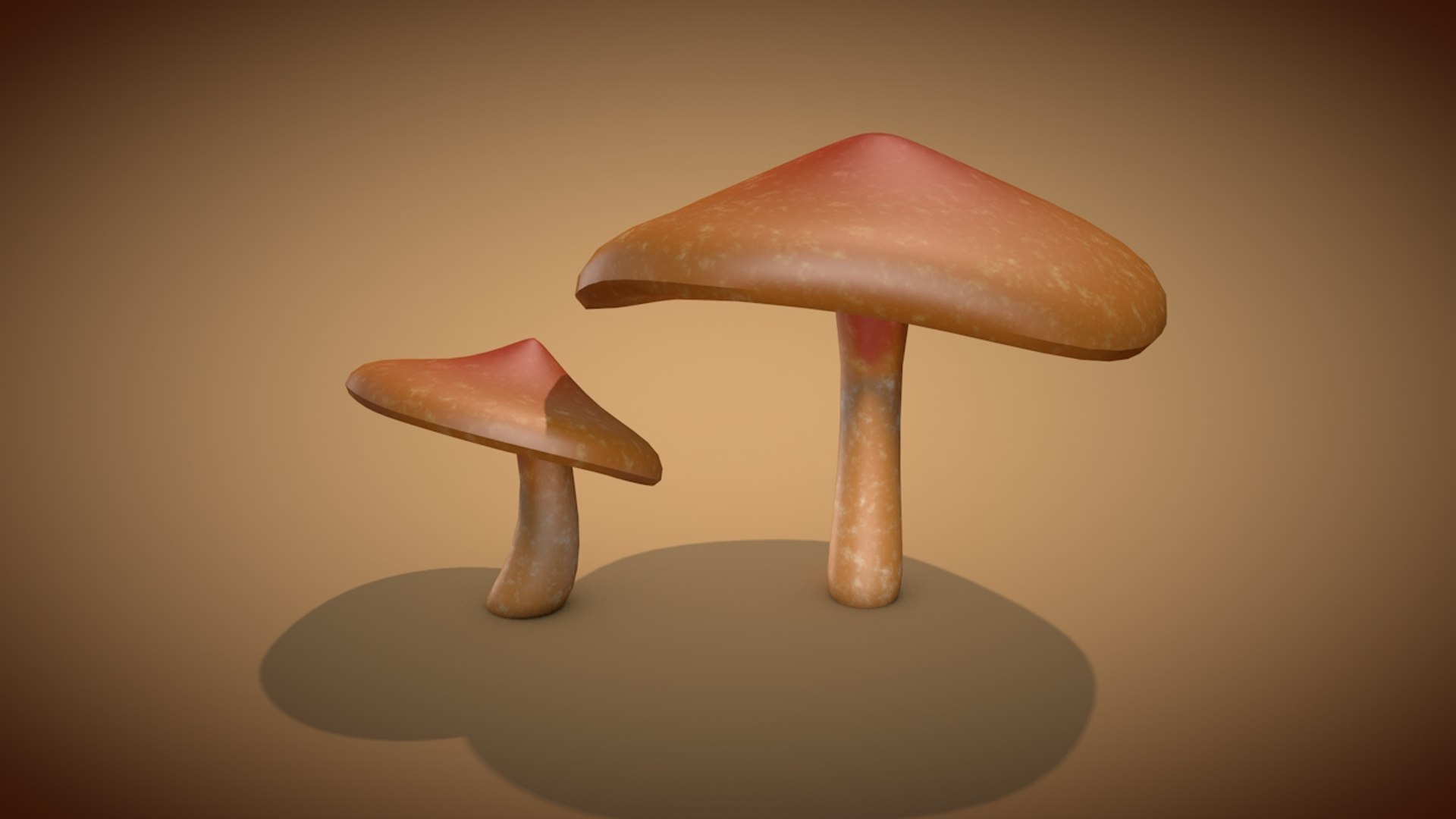 Mushroom Fungus Nature 3D Model - TurboSquid 1679935