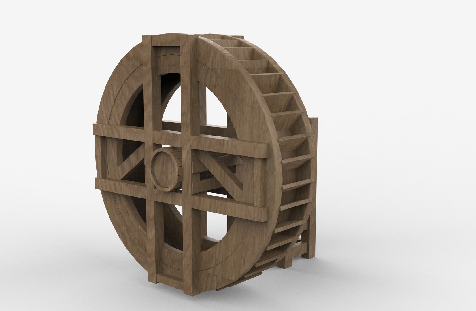 Wooden Water Wheels 03 3D Model 3D Model - TurboSquid 2501816
