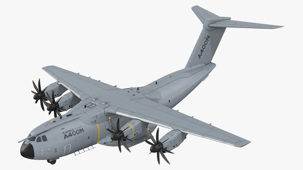 Airbus A400m Atlas Militar Airbus A400M Atlas Aircraft 3D Modell