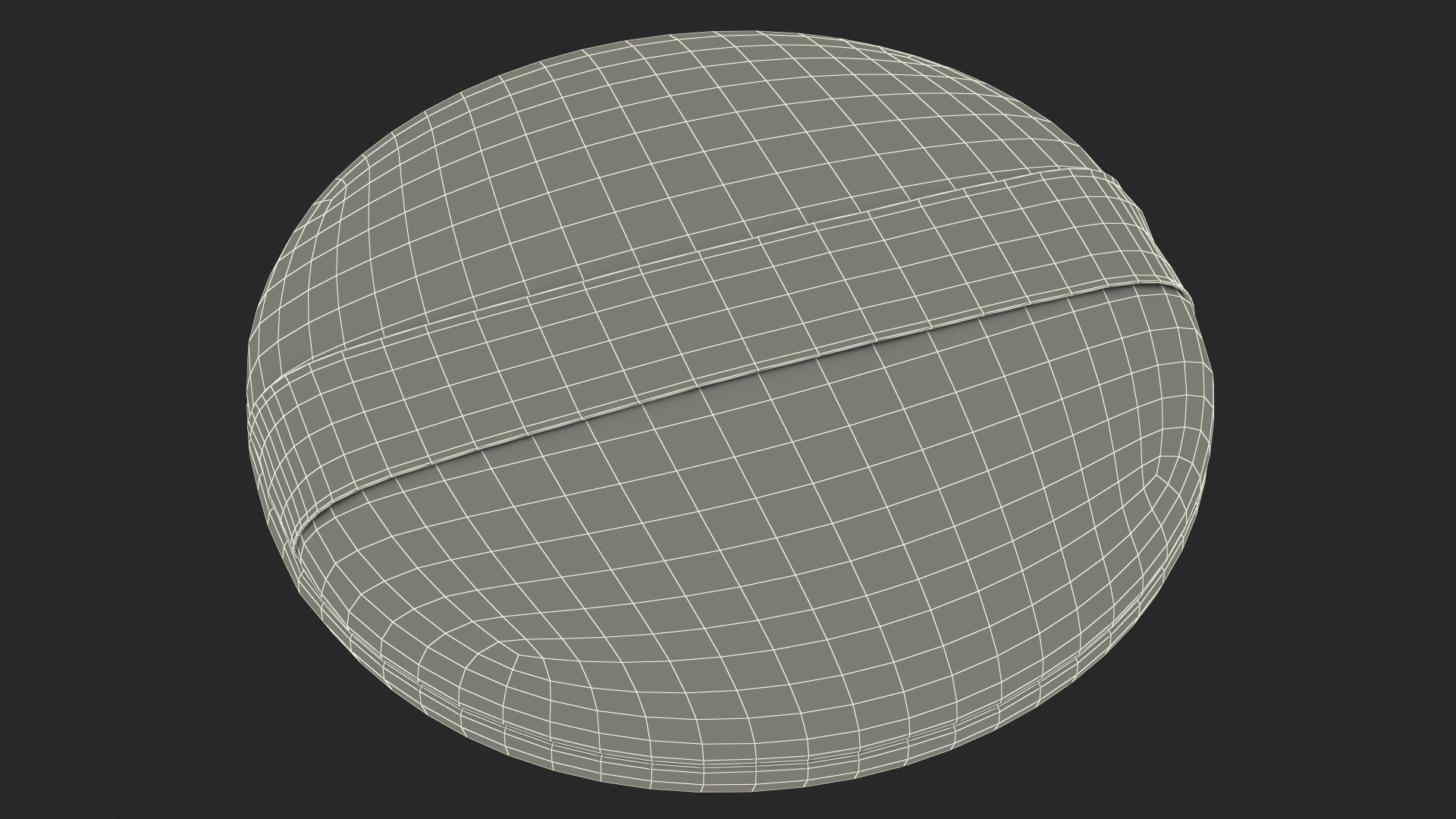 Round Powder Puff With Strap Beige 3D Model - TurboSquid 1835890